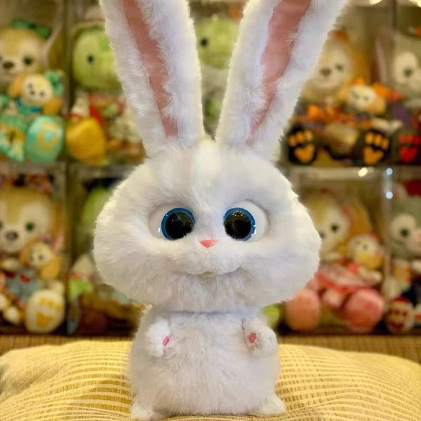 White Rabbit Doll Plush Toy Soft Cute Bunny Toy – Bomini
