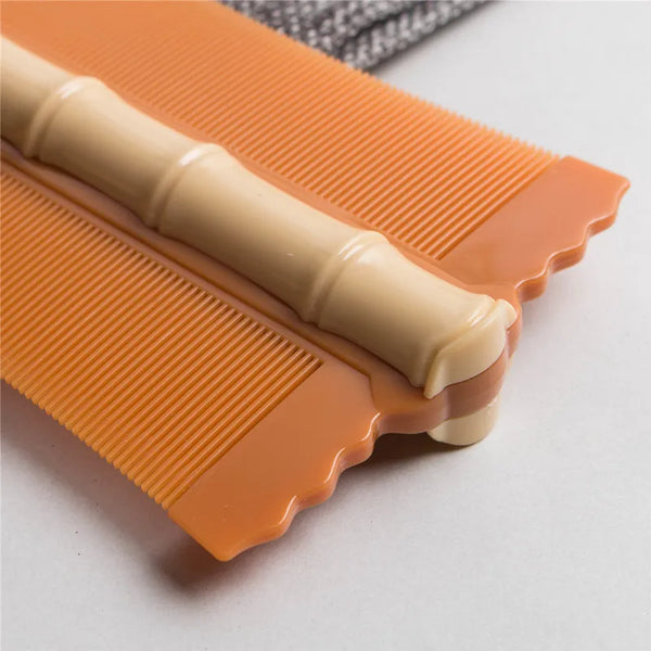 Double Sided Head Lice Comb Detachable Narrow Fine Tooth Head Lice Fle ...